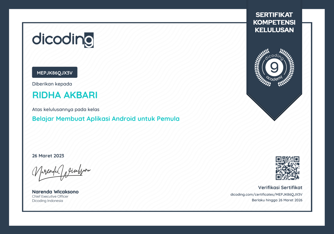 andro_beginner certif